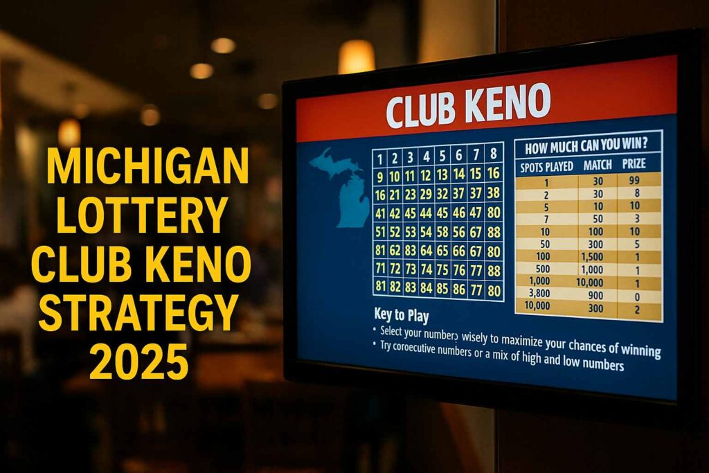 Michigan Lottery Club Keno: Smart Ways to Play & Check Payouts